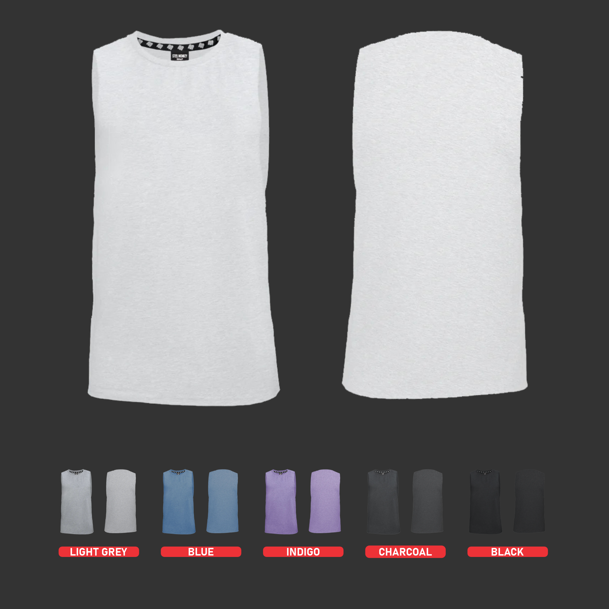 Muscle Tank Measurements – Steel Monkey Kustomz