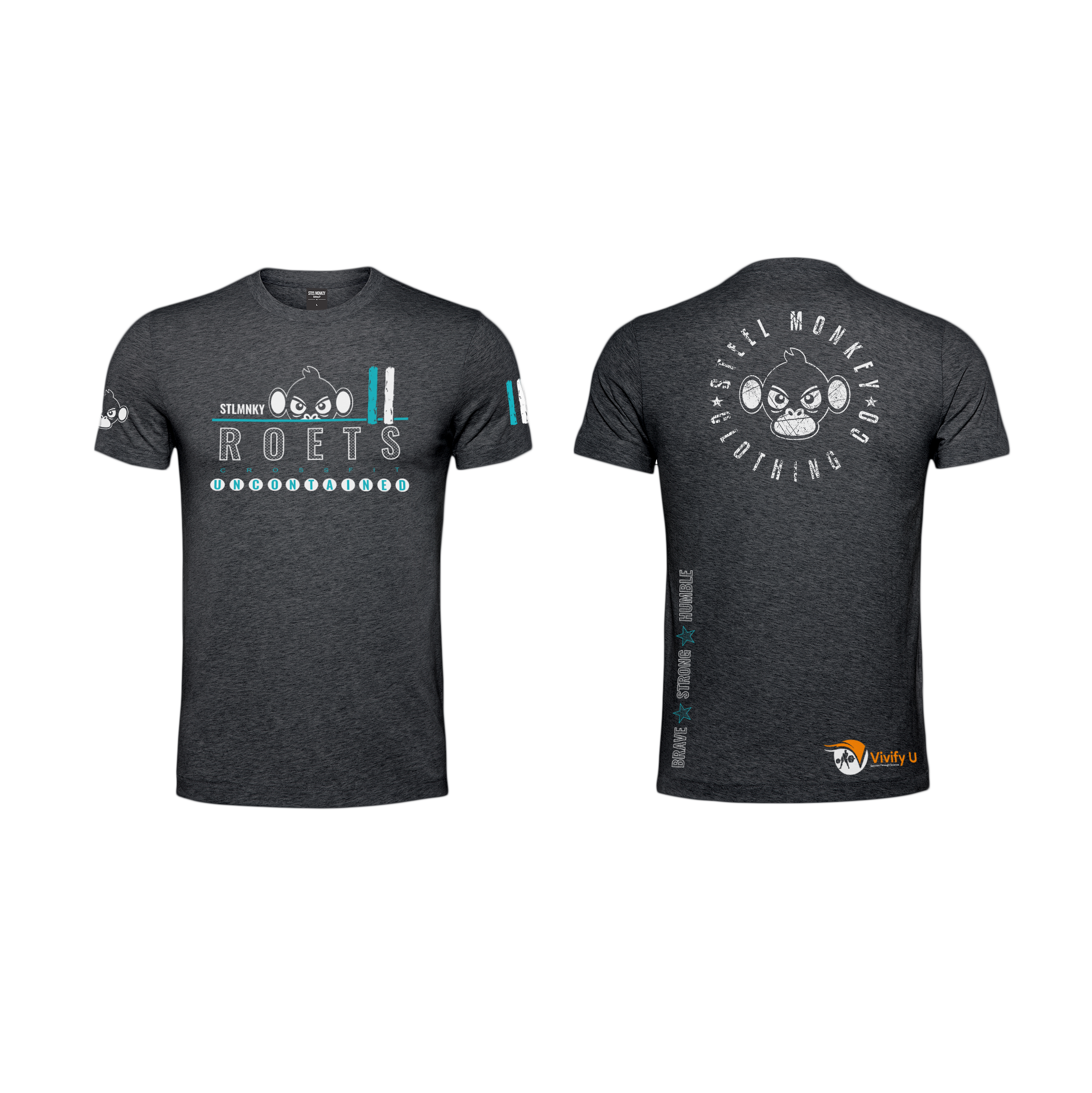 The ROETS Men's T - Charcoal – Steel Monkey Kustomz